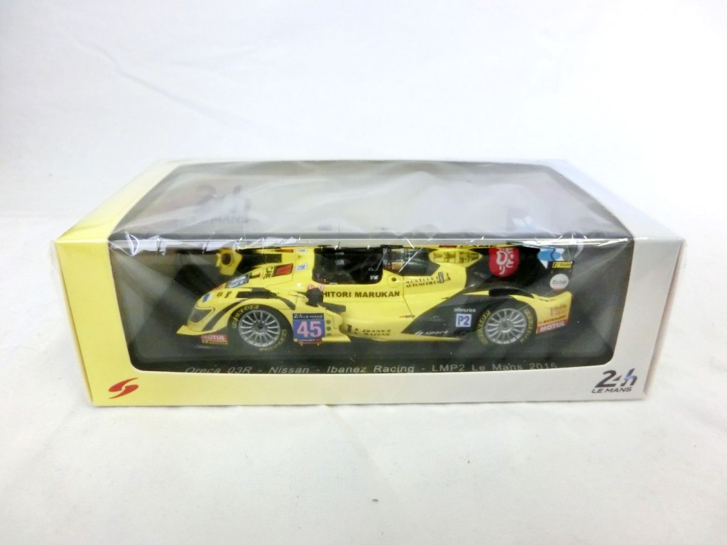 スパーク 1/43 オレカ 03R/日産 LMP2 Ibanez 2015を買取ました
